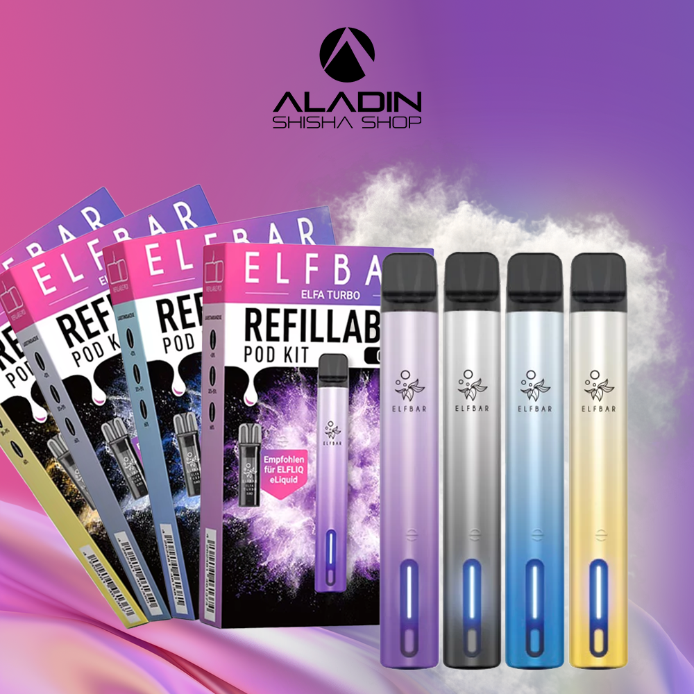 ELFA Turbo Refillable Pod Kit | günstig online kaufen auf shishatabak ...